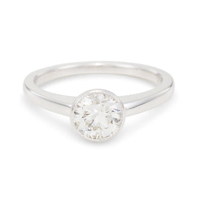 Repurposed Vintage Diamond Engagement Ring, 0.85 Carats – Brockton Gems